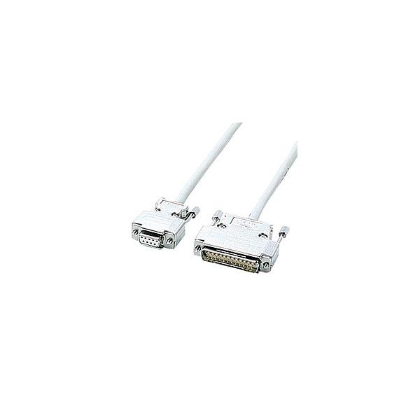 【RS-232Cケーブル9pin・25pin(クロス・10m)。】 検索キーワード: RS-232Cケーブル9pin・25pin(クロス・10m)。 KRS423XF10N|サンワサプライ|SANWA SUPPLY ケーブル|シリアルケーブ...
