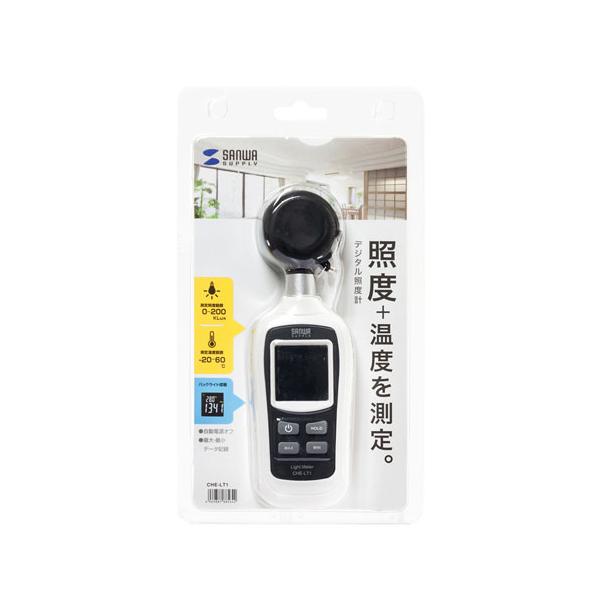 【小型サイズで携帯性に優れた、気温測定機能付きのデジタル照度計。】 検索キーワード: 小型サイズで携帯性に優れた、気温測定機能付きのデジタル照度計。|サンワサプライ|SANWA SUPPLY ハードウェア|ハードウェア メーカー型番:CHE...