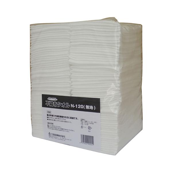 【季節に応じてお湯や水に濡らして使えるドライ不織布。】 検索キーワード:三昭紙業 キッズ・ベビー・マタニティ|おしりふき メーカー型番:N-120N N120N