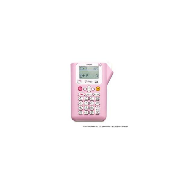 【女の子に大人気!キティちゃんのかわいさで気分もセンスもアップ!】 検索キーワード:ブラザー|ブラザー工業|Brother プリンター|プリンター メーカー型番:PT-J100KTP PTJ100KTP