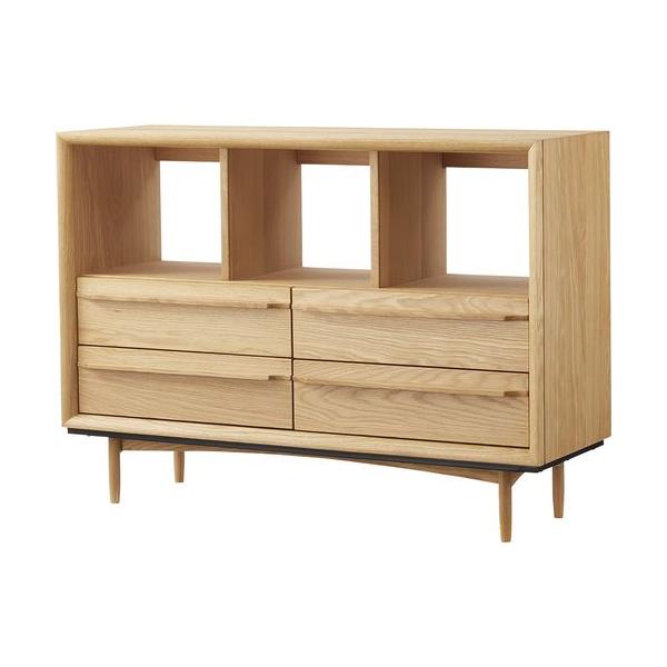 【サイズ(cm)：W100×D34×H72。カラー：ナチュラル。】 検索キーワード: ストレージ | ナチュラル|東谷 家庭用インテリア／雑貨|ストレージ メーカー型番:TIM-35NA TIM35NA