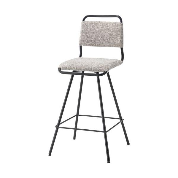 【サイズ(cm)：W45.5×D50×H97×SH65。カラー：ライトグレー。】 検索キーワード: ダイニングチェア | ライトグレー|東谷 家庭用インテリア／雑貨|ダイニングチェア メーカー型番:TEC-81GY TEC81GY