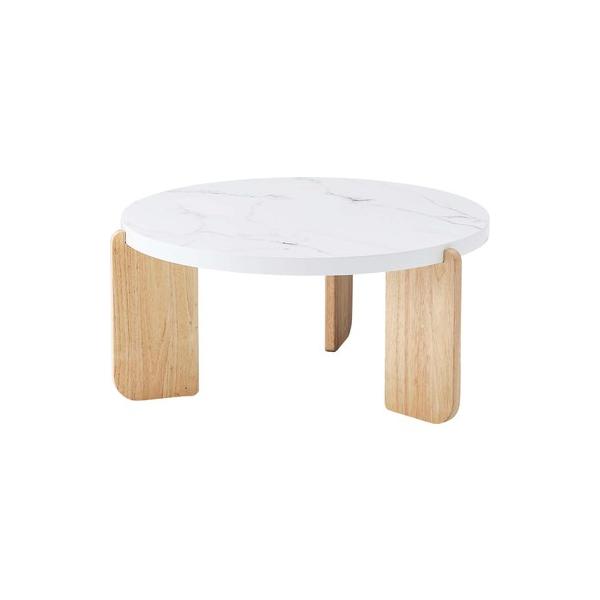 【サイズ(cm)：W83×D83×H38。カラー：ホワイト。】 検索キーワード:東谷 家庭用インテリア／雑貨|テーブル メーカー型番:TAP-312WH TAP312WH