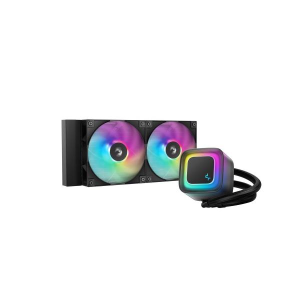 【冷却性能とデザイン性を強化したエントリーモデル「LE V2」シリーズ240mm水冷CPUクーラー・ブラックカラーモデル】 検索キーワード:Ｄｅｅｐｃｏｏｌ パーツ|クーラー メーカー型番:R-LE240-BKAMMC-G-2 RLE240...