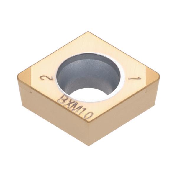 【●旋削用CBNインサート。●2コーナ仕様ポジインサート。●コーテッドCBN材種。】 検索キーワード:タンガロイ 工具類|工具、道具 メーカー型番:2QP-CCGW09T304-BXM10 2QPCCGW09T304BXM10