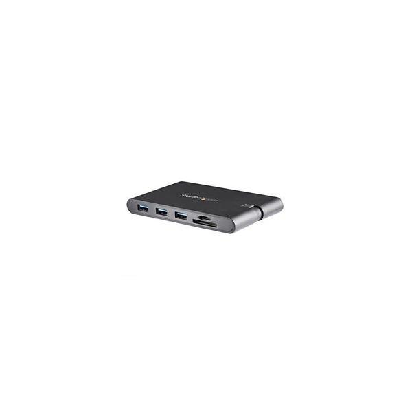 【ビデオ出力、USB 3.0ポート3口、SD/microSDカードリーダー、ギガビットイーサネットポートをUSB-Cポート1口でノートパソコンに追加】 検索キーワード: (【 安心メーカー無期限保証 】接続、変換、拡張、分離、切換えを行うI...