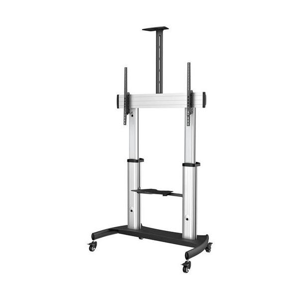 【100インチまでの大画面テレビの積載が可能なカート。ポータブルメディアセンターとして活用。】 検索キーワード: (【 安心メーカー無期限保証 】接続、変換、拡張、分離、切換えを行うIT、 A / Vプロフェッショナルのためのパーツを製造し...