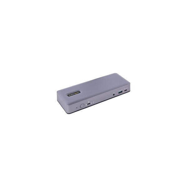 【Works With Chromebook(WWCB)認定USB-Cドッキングステーション。最大3台の4Kモニター、60W PD、USBハブ、GbEをノートPCに追加】 検索キーワード:ＳｔａｒＴｅｃｈ．ｃｏｍ インターフェイス|統合イン...