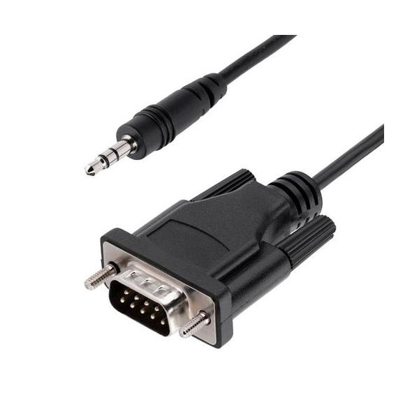 【DB-9と3.5mmコネクタを備えたシリアル変換ケーブル。3.5mmオーディオジャックを搭載したディスプレイなどをリモートキャリブレーション】 検索キーワード:ＳｔａｒＴｅｃｈ．ｃｏｍ ケーブル|シリアルケーブル メーカー型番:9M351...