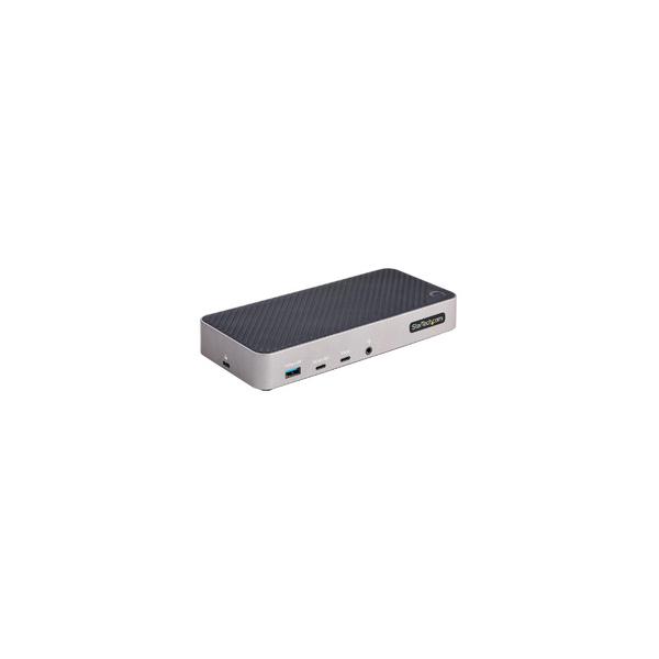【USB-C接続4K 3画面HDMI/DisplayPortモニター対応、100WPD、USBハブ、LAN、3.5mmオーディオ、標準スロット搭載ドッキングステーション】 検索キーワード:ＳｔａｒＴｅｃｈ．ｃｏｍ インターフェイス|統合イン...