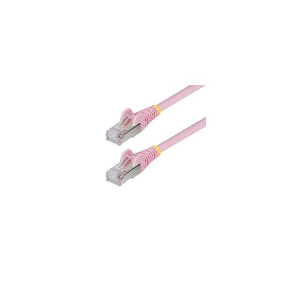 【3m、10GbE 500MHz、S/FTP シールド、ピンク。信頼性の高い10Gネットワーク接続用 シールド付きLSZH(低煙・ゼロハロゲン)】 検索キーワード:ＳｔａｒＴｅｃｈ．ｃｏｍ ケーブル|ネットワークケーブル メーカー型番:NL...