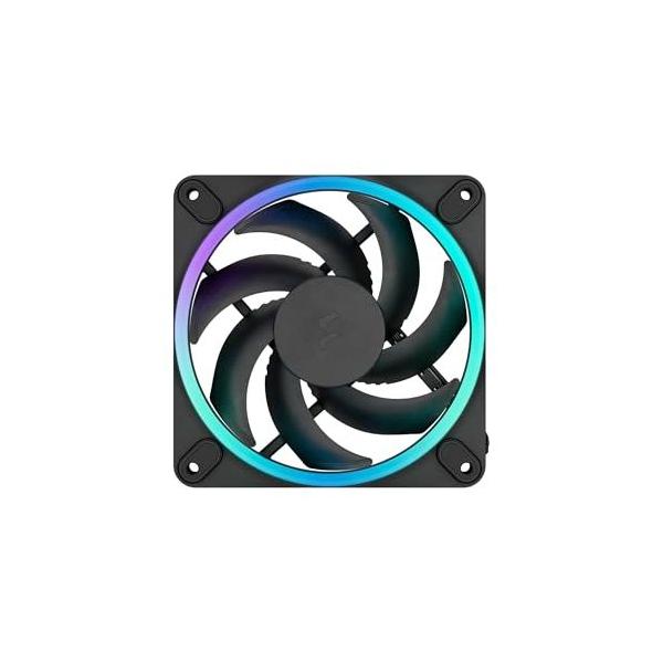 【Momentum 12 RGB Black】 検索キーワード:Fractal Design(フラクタルデザイン) パーツ|クーラー メーカー型番:FD-F-MR1-1201 FDFMR11201