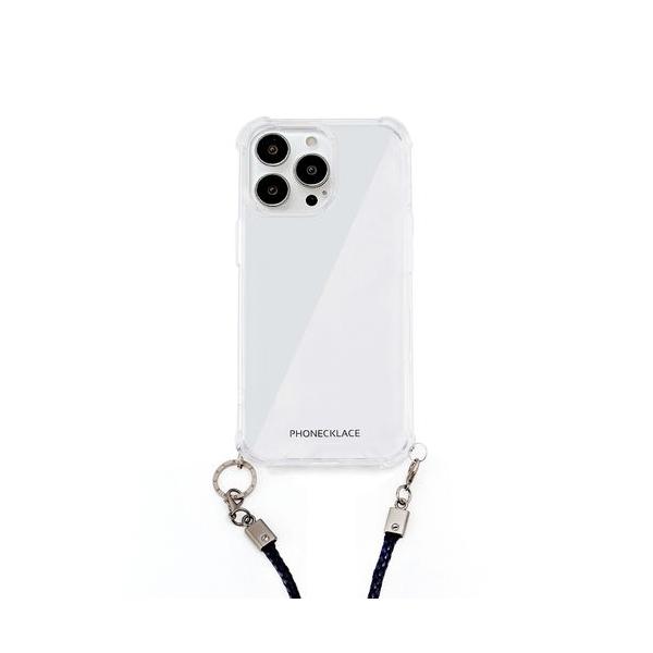 【PHONECKLACE「ロープショルダーストラップ付きクリアケース」は、肩や首からiPhoneをかけることができるクロスボディケースです。】 検索キーワード:ＰＨＯＮＥＣＫＬＡＣＥ モバイルアクセサリー（ケース／カバー）|ケース／カバー（...