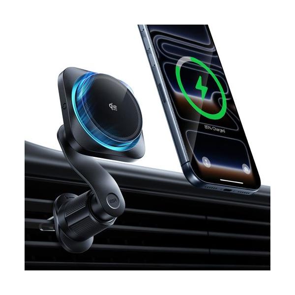 【Qi2 25W認証 マグネット式ワイヤレス充電対応車載ホルダー OmniLock】 検索キーワード:ＥＳＲ モバイルアクセサリー（ケース／カバー）|ケース／カバー（モバイル） メーカー型番:ES28339