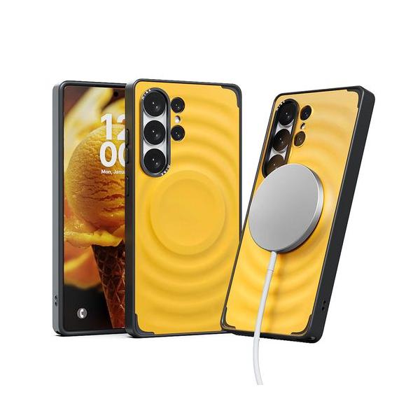 【SCOOP Qi2対応マグネットケース for Galaxy S26 Ultra ブラックマンゴー】 検索キーワード:ｍｉａｋ モバイルアクセサリー（ケース／カバー）|ケース／カバー（モバイル） メーカー型番:MA28433S26U