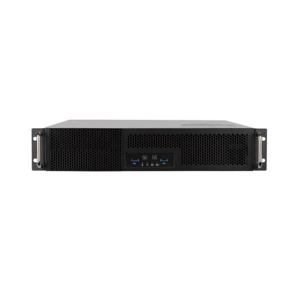 【USB 3.1 Gen1インタフェース装備2Uデュアル5.25ドライブベイATXラックマウント産業用ストレージサーバーケース】 検索キーワード:シルバーストーン サーバー本体|サーバー ラックマウント メーカー型番:SST-RM23-50...