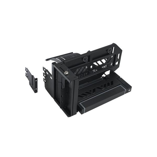 【CoolerMaster。Universal vertical GPU holder kit ARGB/ARGB搭載GPU縦挿しホルダー/PCIe 4.0 x16対応ライザーケーブル付属/クイックリリ】 検索キーワード:Ｃｏｏｌｅｒ　Ｍａ...