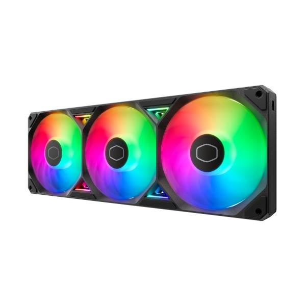 【単一フレーム装置設計採用 「SickleFlow Edge 360」ケースファン ブラックカラーモデル】 検索キーワード:Ｃｏｏｌｅｒ　Ｍａｓｔｅｒ パーツ|クーラー メーカー型番:MFX-B2DN-25TP2-R1 MFXB2DN25T...