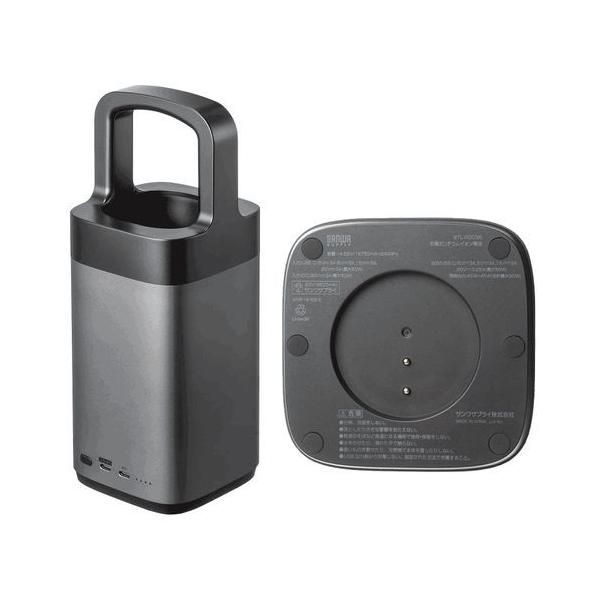 【オフィス内に設置してノートパソコンやタブレットの電源が自由に取れるハンドル一体型モバイルバッテリー。】 検索キーワード:サンワサプライ|SANWA SUPPLY バッテリー／ACアダプター|バッテリー メーカー型番:BTL-RDC36 B...