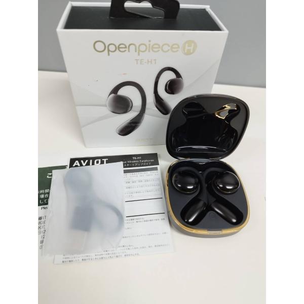 〜ご覧いただきありがとうございます〜※値下げ不可AVIOT Openpiece TE-H1 ワイヤレスイヤホンS/N: KH1BF300732◆商品の状態◆ケースに擦り傷が見受けられます。イヤホンの状態は良好です。ペアリング動作確認済み。1...
