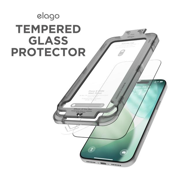 【製品仕様】… ◆ 対応機種 ： iPhone 17 ( アイフォン17 ) ◆ 内容物 ： ガラスフィルム × 1個、貼付けガイド × 1個、クリーニングキット × 1式 ◆ サイズ ： 約 16.1cm × 7.5cm × 0.7cm ...