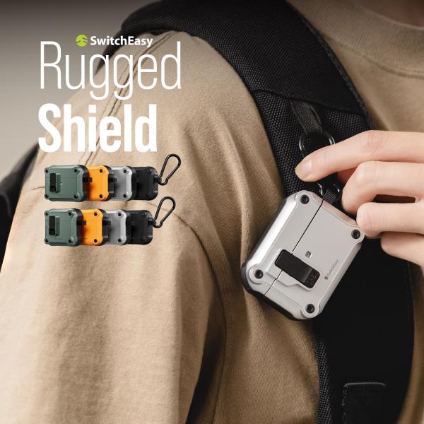 【製品仕様】… ◆ 対応機種 ： AirPods Pro 2 / AirPodsPro ( エアポッツ プロ / エアーポッズ Pro2 ) ◆ 内容物 ： ケース × 1個、カラビナ × 1個 ◆ サイズ ： 約 5cm × 7.2cm ...