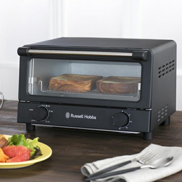 ■一度に食パン4枚をトースト食パン４枚が一度に焼けるから、家族の忙しい朝に活躍。一般的なトースターよりもタイマーとヒーターの調節が細かく設定できるため、見た目にもおいしく焼き上がります。もちろん、さまざまな調理にも大活躍。一台で食卓をおいし...