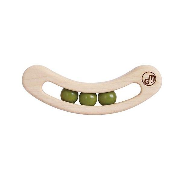 ［Mastro Geppetto　マストロ・ジェッペット］“fava” ファーヴァは赤ちゃんの手元に置いて、握ったり、振ったり、机や床で揺らしたり、回したりなど、遊びの中で指先を使って豆の動きをよく見ることで、良い刺激が脳を育ててくれます。...