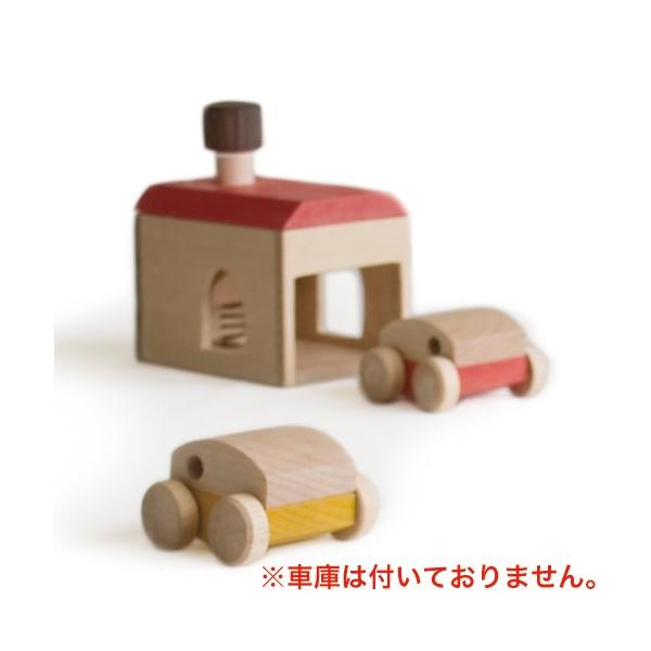 ［Mastro Geppetto　マストロ・ジェッペット］ガレージ　garage （基本セット）の追加用の車です。色は、基本セットに含まれている「ブルー」と、「レッド」「イエロー」の3色からお選びいただけます。※箱に入っておりません。オリジ...