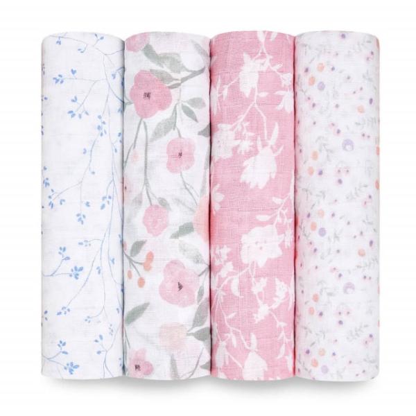 スタイリッシュなデザインのエイデン＆アネイのモスリン・スワドルは、世界中のパパ、ママから愛されています。モスリンコットンは糸目が細く粗織で通気性が高い布です。夏は涼しく、冬は快適な暖かさを保つことができます。大判（120cm×120cm）で...