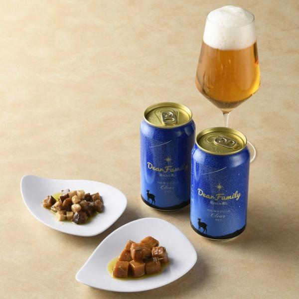 人気のクラフトビールの「味」「香り」をお楽しみください。一緒にお召し上がりいただくおつまみは、オイルで素材をもっと美味しくする「nolte calta（ノルテカルタ）」の秋田県食材を使用したおつまみ2点です。「Dear Family 星のふ...