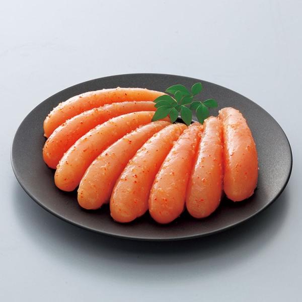 スケトウダラの卵を、酒、柚子、昆布エキス、数種類の唐辛子で作った独自の調味液に168時間じっくり漬け込み熟成させました。豊かな旨みが染み込んだ明太子は、心地よい辛味と、まろやかでコクのある味わいです。■仕様： ・内容量：400g・原産地：ス...