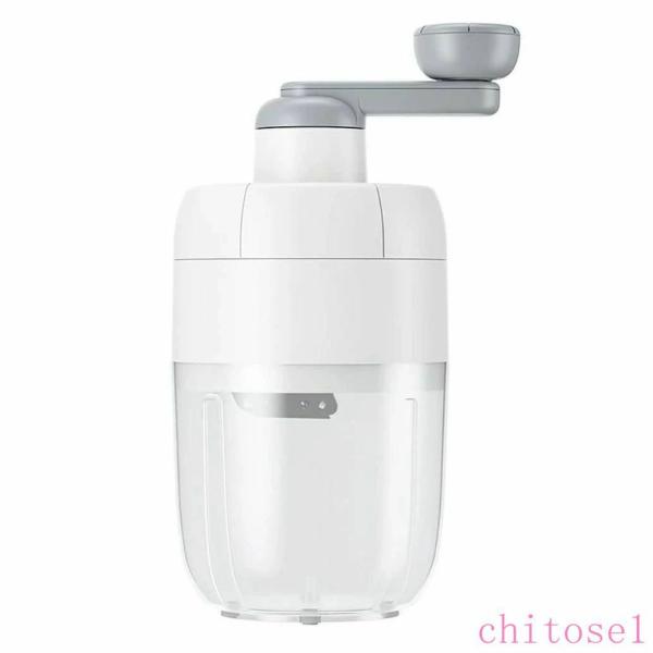 夏用品 小型 調理器具 業務用 飲食店 家庭用 キッチン用具 携帯便利 操作簡単 水洗い可能 かき氷メーカー シャリシャリ 手回し 製氷カップ付き アイス アイススライサー 氷ブレーク かき氷機 かき氷 操作簡単 手動 かき氷器