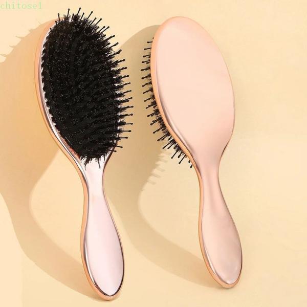 ヘアブラシ 【3層構造?美髪育てる頭皮ブラシ】 ヘッドスパ ヘアケア くし 高密度 猪毛ブラシ 豚毛ブラシ スカルプブラシ ブローブラシ 頭皮ブラシ うねり くせ毛 ウェットブラシ 髪 頭皮マッサージ 抜け毛対策 うるサラ艶髪 絡まない 美...