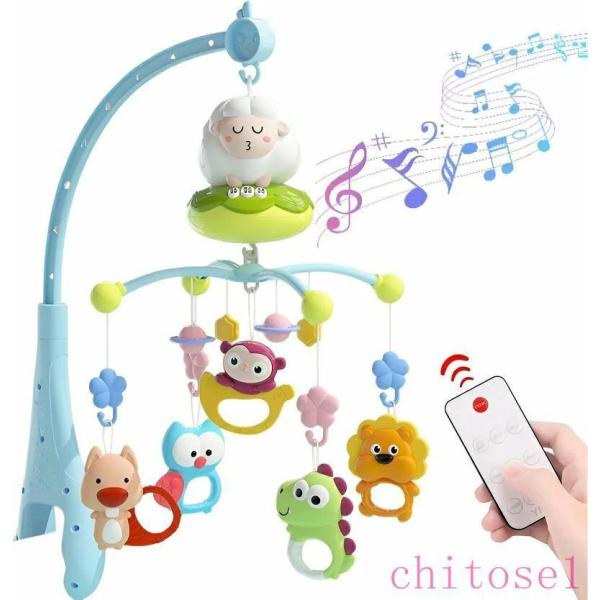 【タッチセンサースイッチ】手動タッチでロッカーを起動し インタラクションを高めます また 軽い光の効果で 暖かく快適な睡眠環境を作ります 0〜3ヶ月の赤ちゃんのための良い感覚体験を作成し 睡眠を誘導するのに役立ちます   【多機能音楽玩具】...