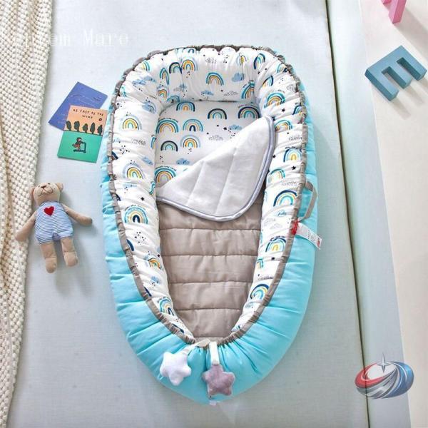 商品詳細 商品内容 ベビーインベッド（ベット+枕） カラー 14色（写真とおり） サイズ 約:85*50cm　 素材 充填物:ポリエステル繊維 カバー:コットン 生産国 中国 納期 至急ご利用頂く場合は事前にメールでご連絡お願いします。 商...