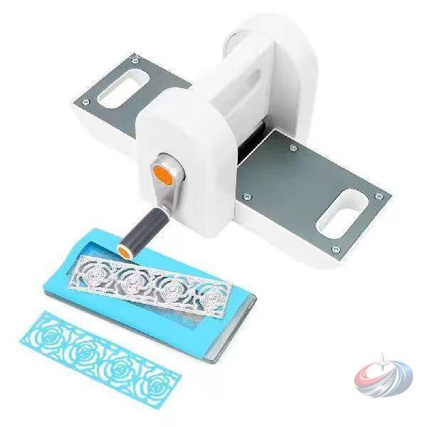 機械、エンボスマット、2つの標準エンボスプレートが含まれています。頑丈で耐久性のある吸引システムを内蔵した素晴らしいエンボッサーとダイカットマシン。標準化されたパターンをすばやく作成し、製紙プロセスの時間とエネルギーを節約しましょう。操作が...