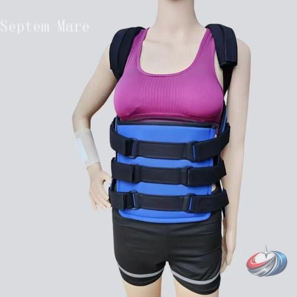 胸椎装具、調整可能な胸椎腰椎骨折プロテクター、骨折損傷および術後サポート術後の脊椎矯正