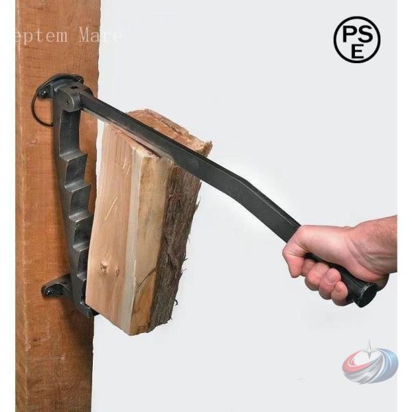 【2023業界新発想 ● 薪割り器】壁掛け薪割り機の重さは4.5kg、寸法は60*14*8CM。 使用時の衝撃にも耐えられます。 使いたいときに気軽に持ち運べます。【電気は不要です ● 持ち運びが簡単】薪スプリッターは電力を必要とせず、環境...