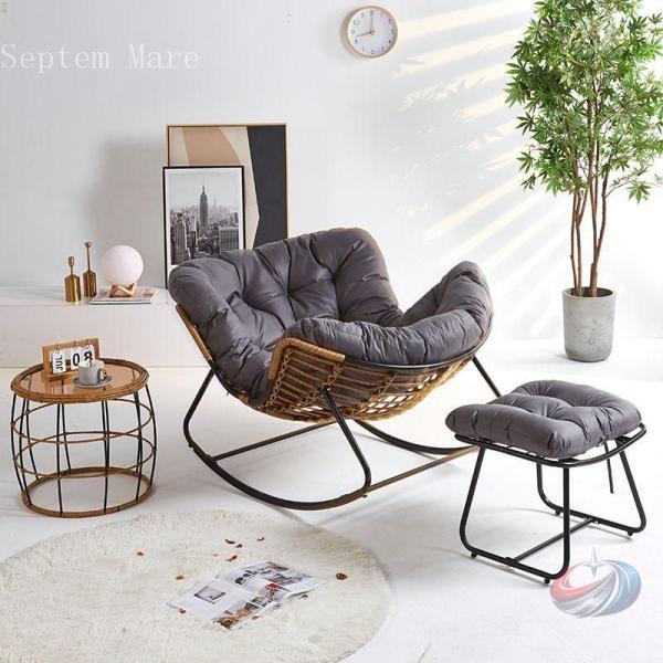 シングルソファー ロッキングチェア ソファー 大人用 快適 便利 おしゃれ ソファ 一人 椅子 おしゃれ チェア 揺り椅子 椅子 パーソナルチェア