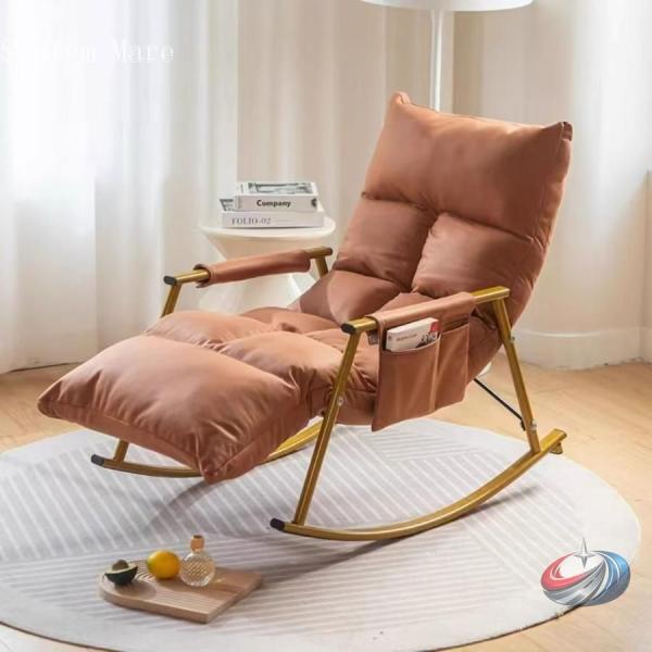 シングルソファー_ロッキングチェア_ソファー_リクライニング可能_大人用_快適_便利_おしゃれ_ソファ_一人_椅子_肘掛け_おしゃれ_チェア_揺り椅子_椅子_パーソナルチェア_肘掛_いす_イス_父の日_プレゼント_敬老の日