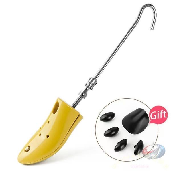 甲の高さの悩みを解決する伸張器です。ブーツの型崩れ防止にも使えます。先が曲がる構造になっているのでフィット感と使い勝手がバツグンです左右どちらも使えるストレチャーになります。海外からの輸入品のため、ハンドルや本体などにキズなどが見られる場合...