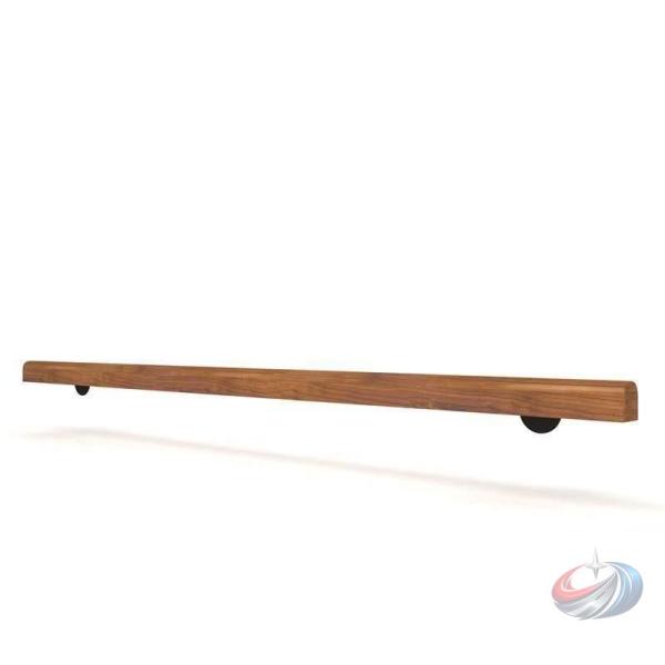 高品質の無垢材：木製の手すりは無垢材でできており、透明で美しい質感、丸太の自然な質感、完璧で滑らかな線、耐摩耗性、耐久性、強力な支持力、耐久性を備えています。 安全機能：階段用の壁に取り付けられた手すりは、特に食料品、荷物、ゴミを運ぶときに...