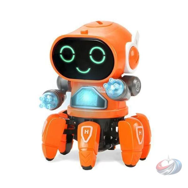 サイズ：12.5*15.5*12.5CM前進、バック、左右折り可能、ライトはカラフルでとても綺麗です。