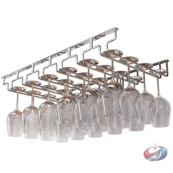 ●ワインガラスホルダーは頑丈で、美しく機能しています。それはほとんどキッチンキャビネットシェルフの棚を解放し、スペースを追加し、そして物事をきつくし続ける！●私たちのカップホルダーはステンレス鋼で作られています。●ステムウェアホルダーは、任...