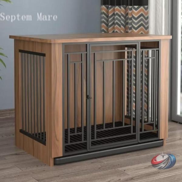 犬の小屋屋外 移動便利 木製 ドッグハウス トレー付き さびない 頑丈 犬小屋 大型 犬用 ケージ 組み立て簡単 犬小屋 木 室内外兼用/テラス/裏庭/室内/屋外用