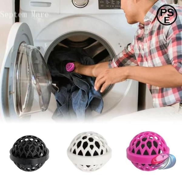 【材質】PE+EVA+ポリエステルの材料を採用してより長持ちできます。洗濯が出た騒音大幅にを抑えて、プラスチック製より静かに洗濯できますし、洗濯物のダメージも減少できます。【動作原理】市販のほとんどの洗濯機で使用できる洗濯ネットで、ボールが...