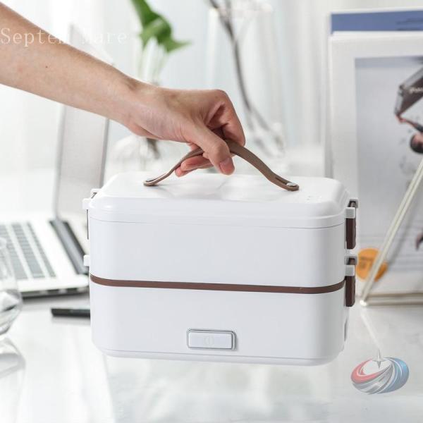 【多用途＆360°循環蒸気】wallfire弁当式炊飯器には炊飯器・レンジ・スープジャー・弁当箱等の機能が全て揃っています。本製品はご飯が硬くなったり・食材の元の味を失ったりしてしまうことを防ぐために・360°循環の蒸気を生かして温めます。...