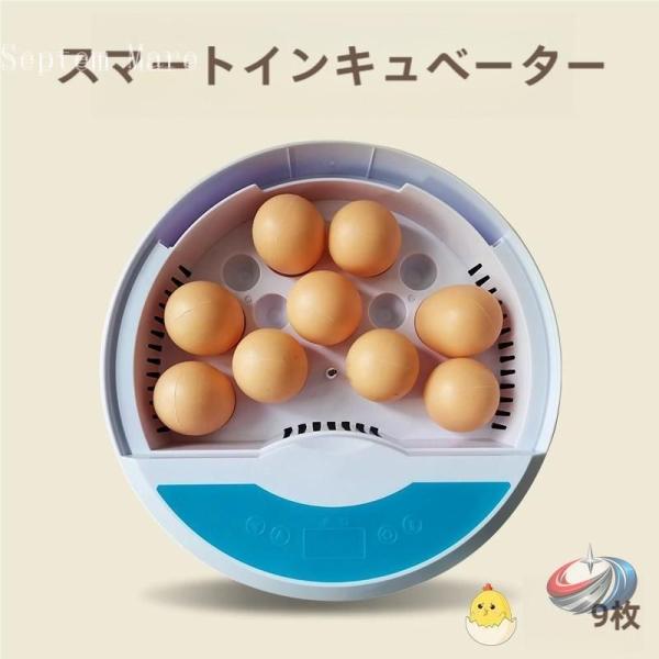 〇LEDで効率的な自動孵化機能。一定の温度で保温する機能と自動機能があります。　自宅で卵を孵化させることが可能！小型孵卵器で皆さんおなじみ人工孵化初心者でも使いやすい仕様です。〇便利な検卵LEDライト　全体的を照らす照卵ライト搭載で、孵化の...