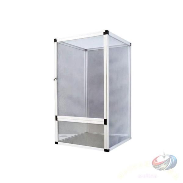 ★サイズ：32 * 32 * 46CM、42 * 42 * 66CM、45 * 45 * 80CM //素材：金属//色：シルバー。★利点：高品質のアルミ合金ネットを採用し、設置が簡単で、科学的換気、多機能、掃除が簡単、無臭、難燃性、非毒性...